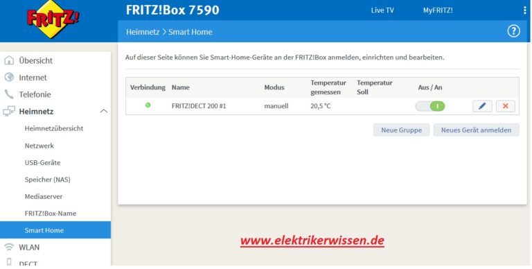 AVM FRITZ!DECT 200 - Intelligente Steckdose für das Heimnetz